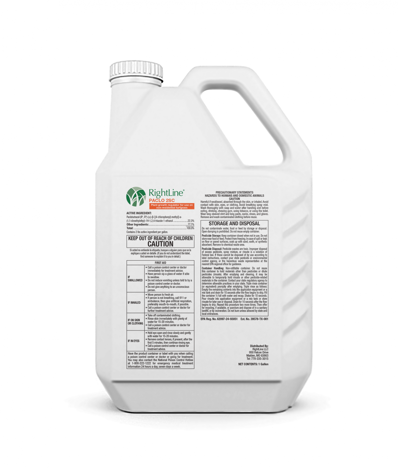 RightLine SULFEN 4 SC Product Information | RightLine LLC