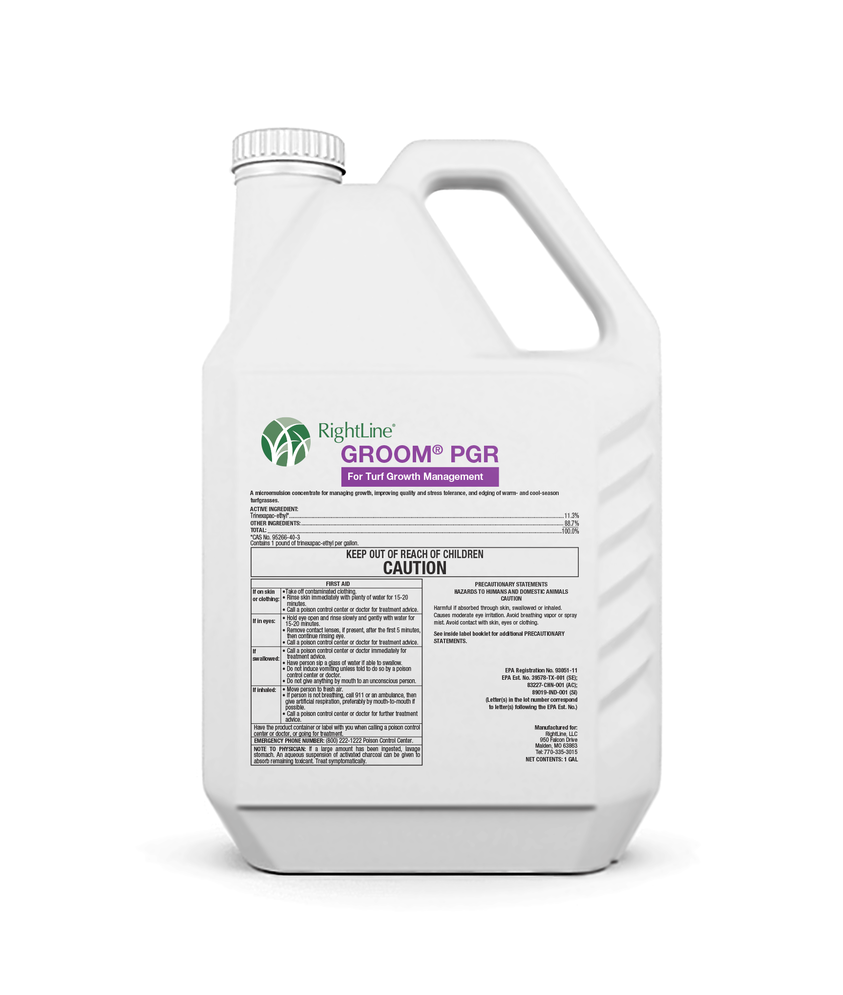 GROOM® PGR: Growth Regulator for Turfgrass | RightLine LLC