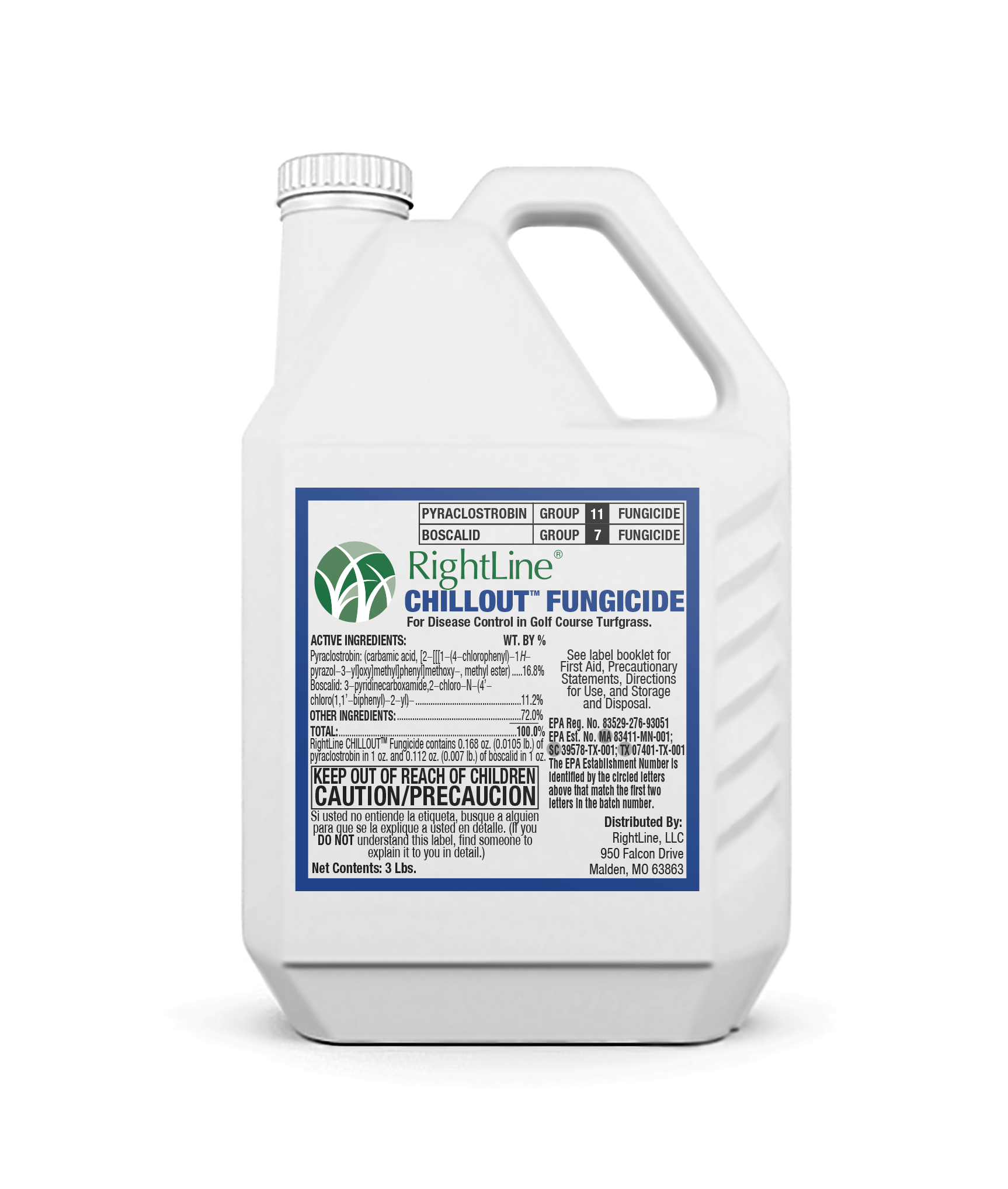 Rightline CHILLOUT Fungicide | Rightline LLC